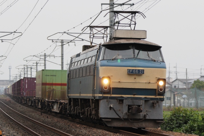 EF66－21(吹) - 特集：狭軌鉄道世界最大の定格出力を誇った「EF66形」Ⅱ('02.04～）